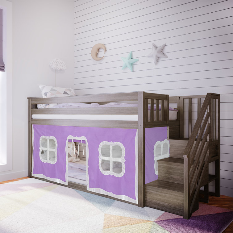 Harriet Bee Twin over Twin Bunk Bed Reviews Wayfair Canada